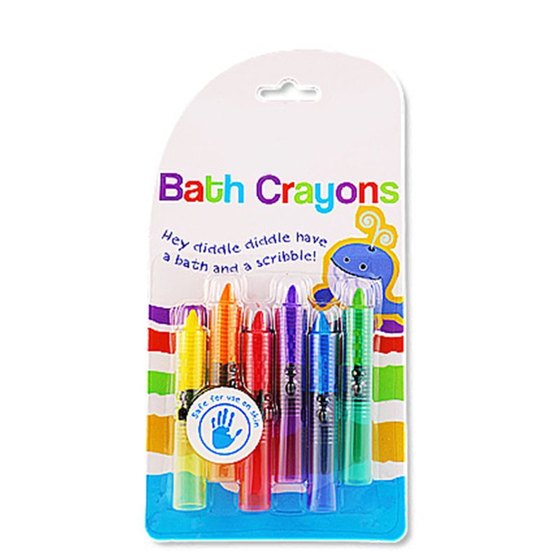 6 Pcs/set Bathroom Crayons Baby Putter Bathroom Gr... – Grandado