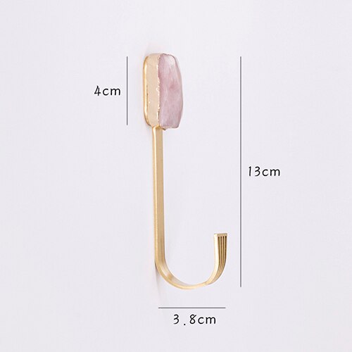 Nordic Light Luxury Brass Coat Hook Modern Minimal... – Vicedeal