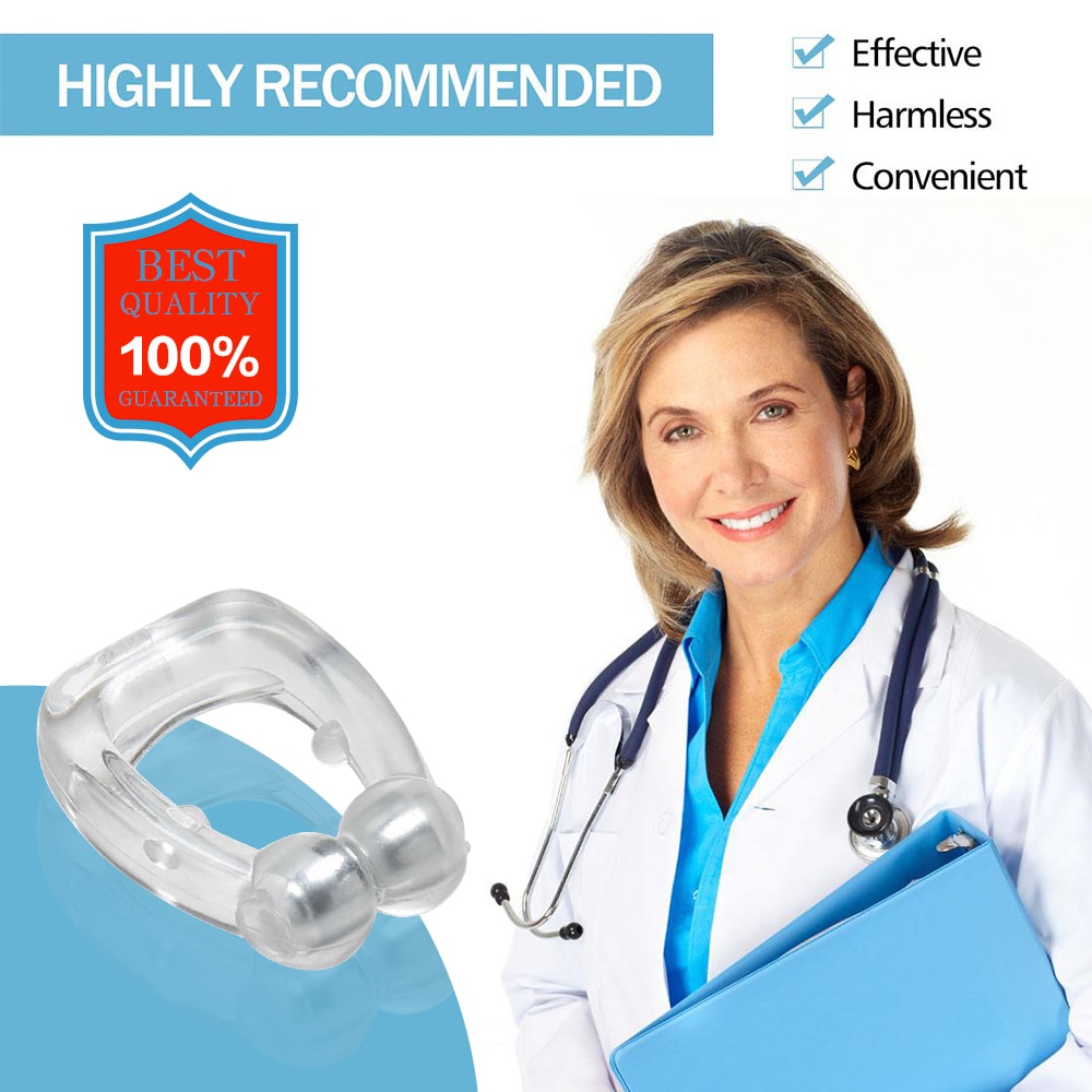 Home Portable Mini Silicone Anti-Snoring Nose Resp... – Grandado