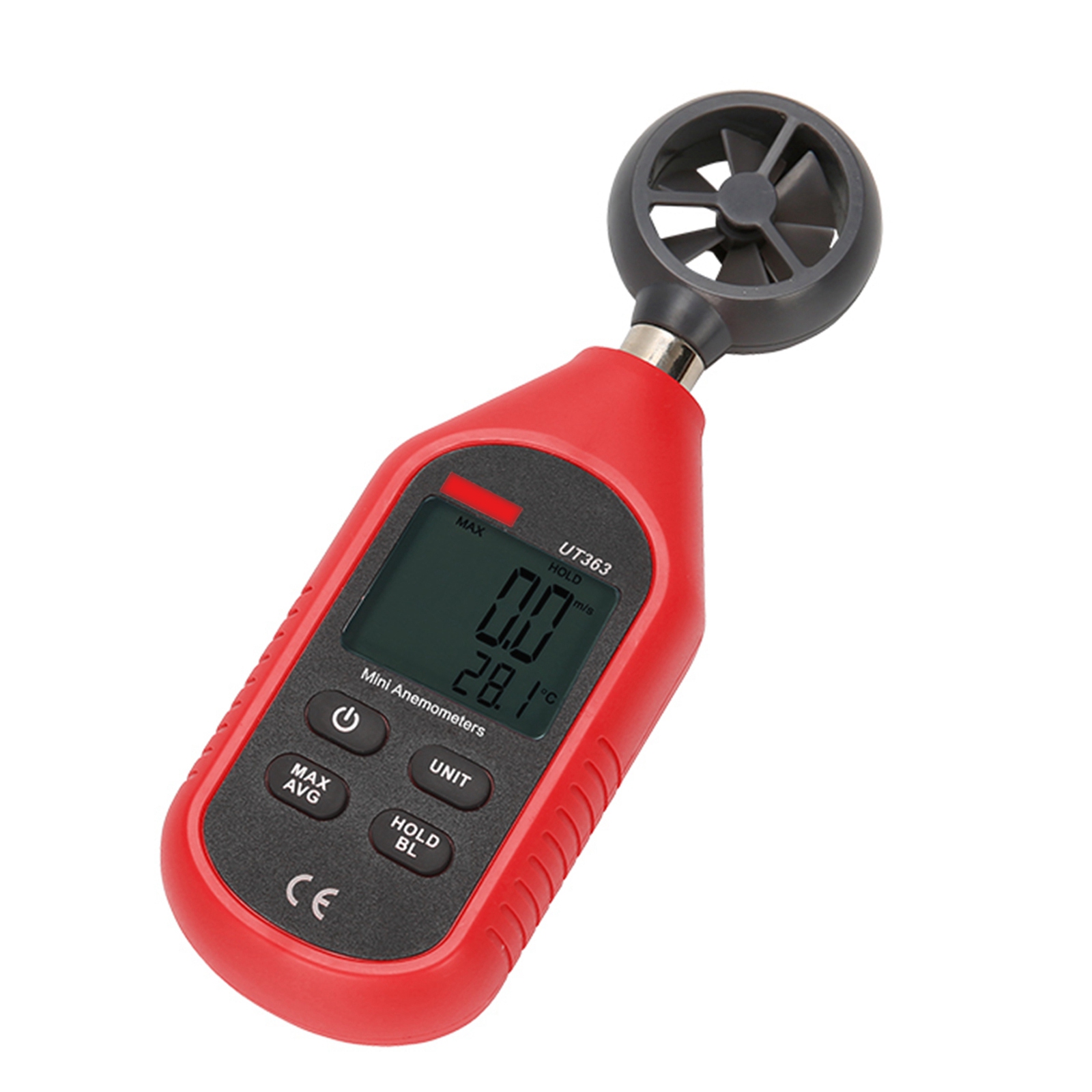 UT363 Handheld Anemometer Digitale Wind Speed Meti... – Vicedeal