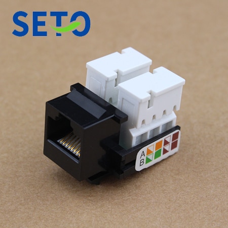 Módulo de enchufe de red SeTo 8 Core RJ45 Cat5e, K... – Grandado