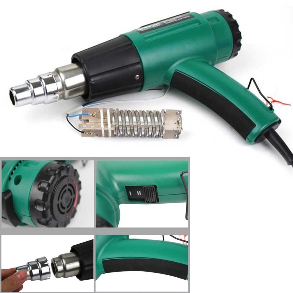 LA1212160 1600W Industriële Elektrische Heteluchtp... – Grandado