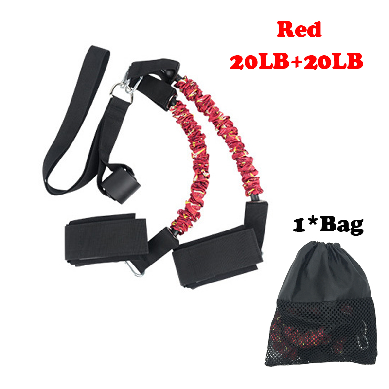 Ankle Kickback Strap Set with Resistance Bands Leg... – Grandado