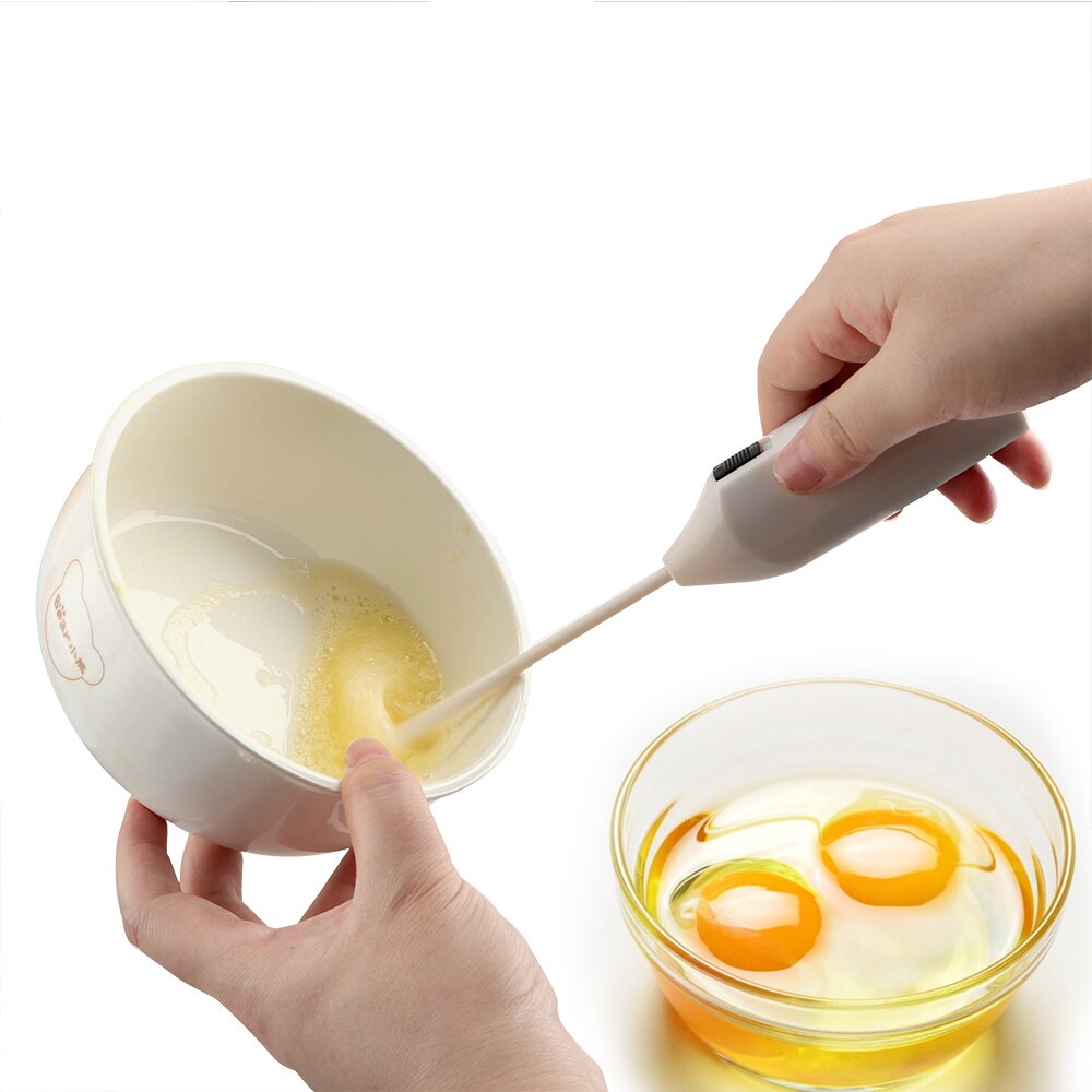 Electric Handheld Milk Frother Foamer Egg Beater M... – Grandado