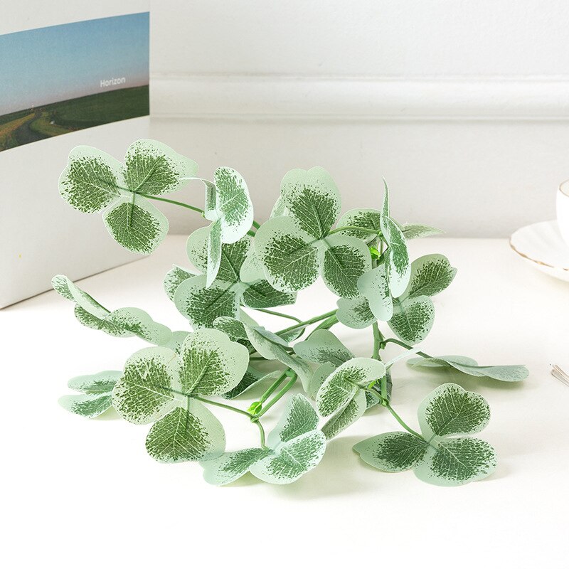 1 Boeket/18 Bladeren Kunstmatige Zijde Palm Monste... – Grandado