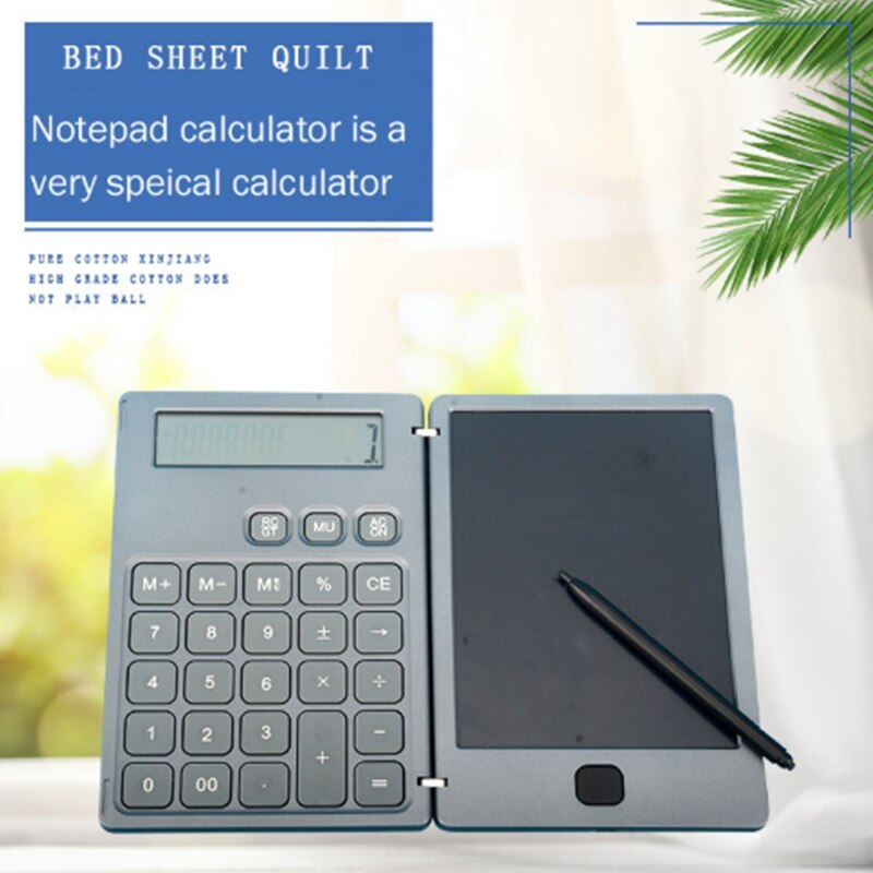 Calculator Writing Pad 2 in 1 LCD Writing Pad Mult... – Vicedeal