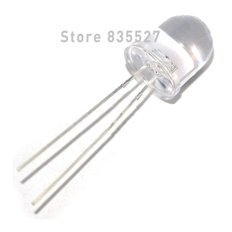 250pcs/lot F10 Round Water Clear 10mm White LED Su... – Vicedeal