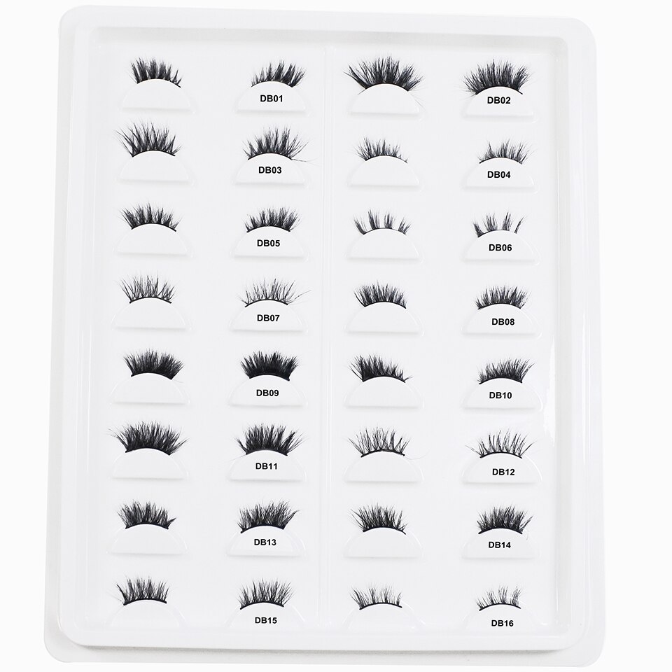 RED SIREN Half Cat Eye Mink Lashes 16pairs / tray ... – Vicedeal