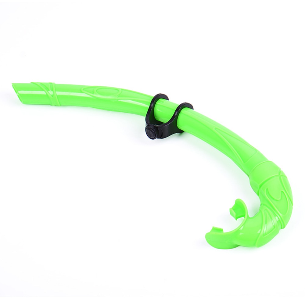 Swim Snorkel Curved Silicone Full Wet Diving Breat... – Grandado