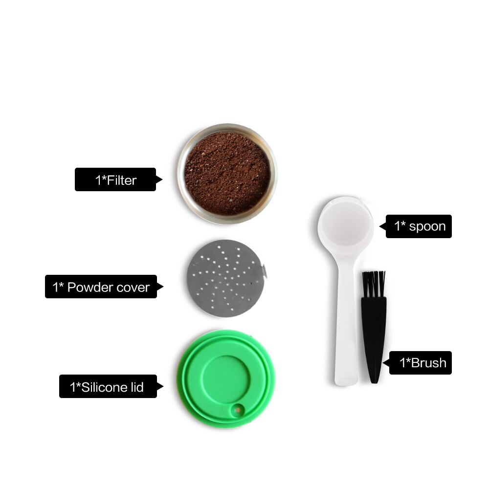 Stainless steel Reusable Refillable Capsules Pods ... – Grandado