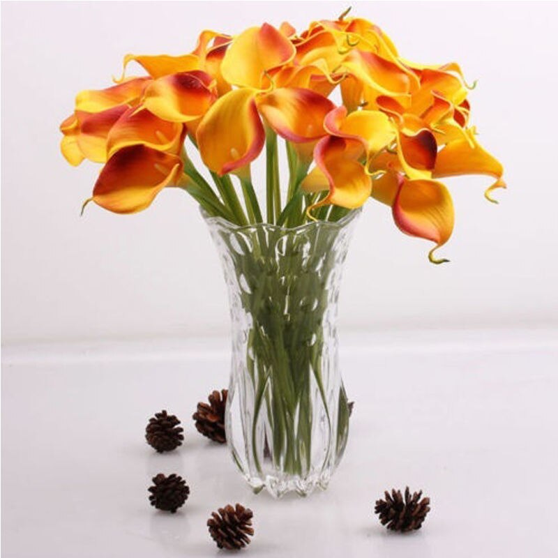 10Pcs Real Touch Calla Lelie Kunstbloemen Calla Le... – Vicedeal