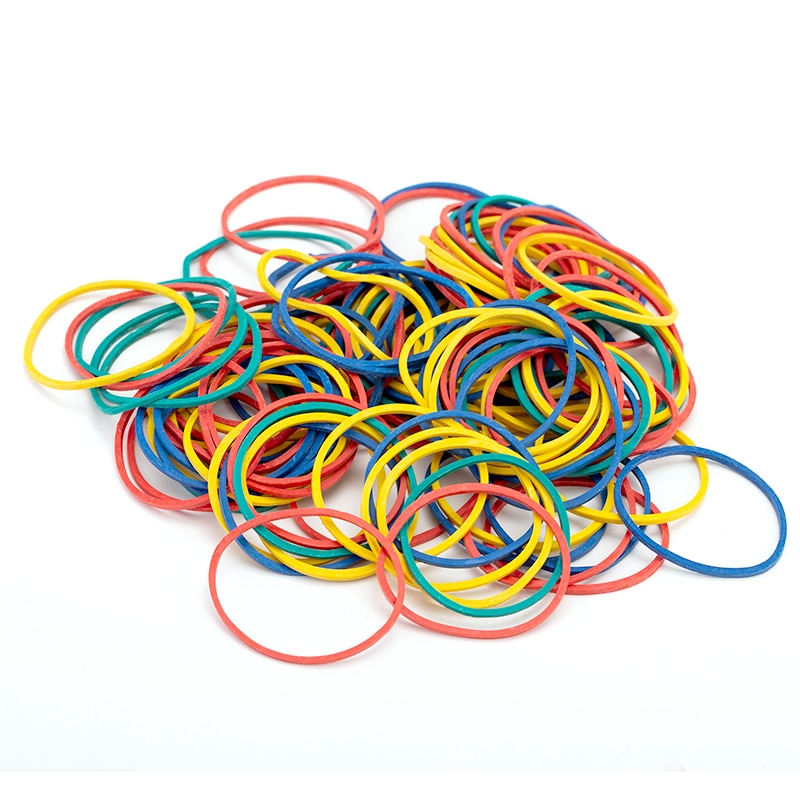 Deli office Rubber band High elastic color rubber ... – Vicedeal