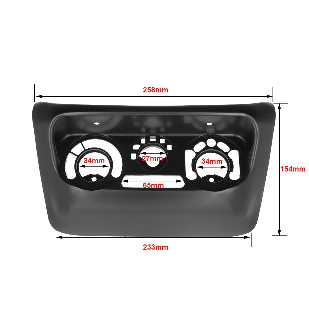 Fascia For Mitsubishi Lancer IX (Control Accessori... – Vicedeal