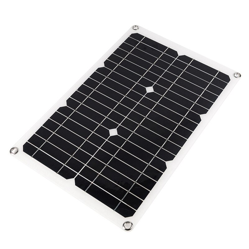 20W Solar Power Panels Outdoor Monocrystalline 18V... – Grandado