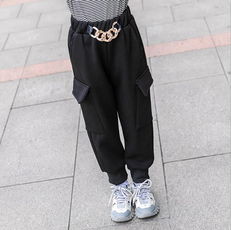 Meisjes Broek Winter Jongens En Meisjes Zwart Warm... – Grandado