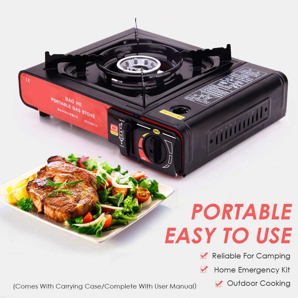 Portable Butane Gas Stove with Carrying Case for C... – Vicedeal