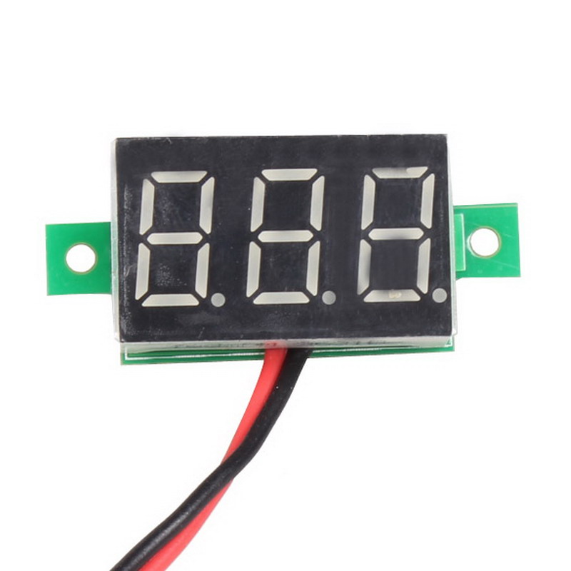 1 adet 0.36 inç Mini LCD ekran voltmetre ampermetr... – Grandado