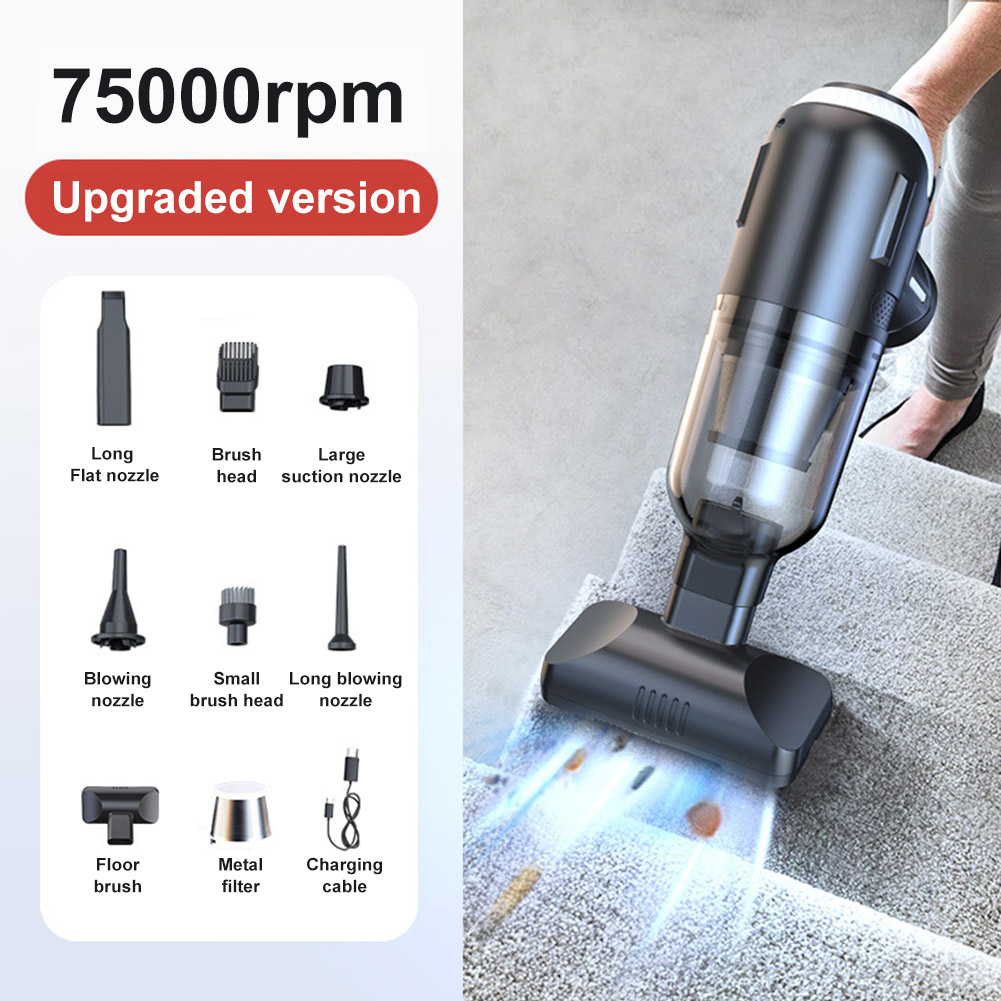 Mini Portable Vacuum Cleaner Rechargeable 12000PA ... – Vicedeal