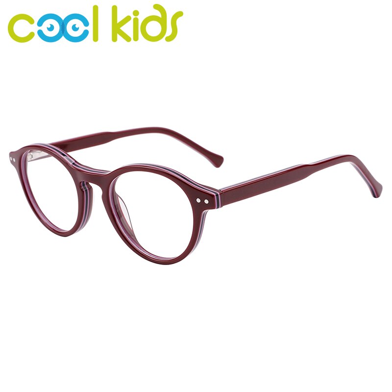 COOL KIDS Round Children Eyeglasses Acetate Kids E... – Grandado