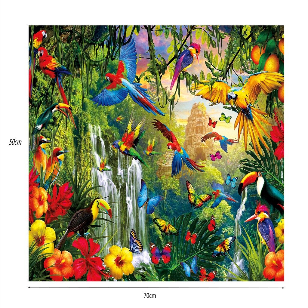 Beautiful Natural Bird Puzzle 1000 Piece Large Col... – Grandado