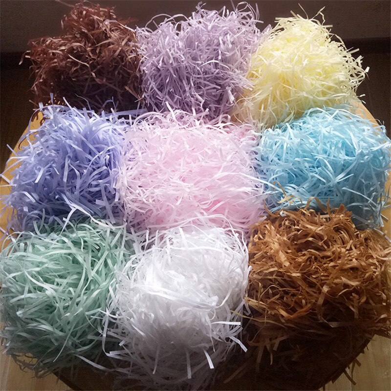 20g/- pack versnipperd papier raffia vulling doos ... – Vicedeal