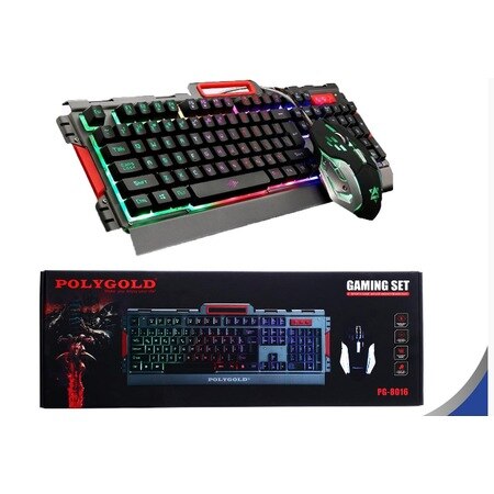 Gaming Rainbow Led Player Keyboard + MOUSE Gamer S... – Grandado