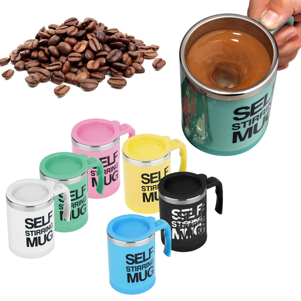 Kreative Edelstahl Kaffee Becher Automatische Elek... – Vicedeal