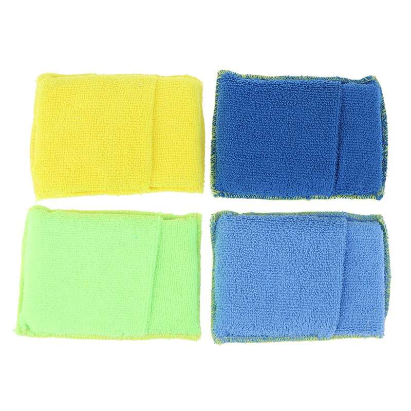 2 Stuks Car Wash Microfiber Cleaning Waxen Spons A... – Grandado