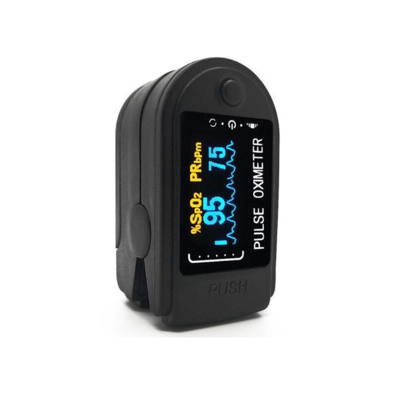 LED Fingertip Pulse Oximeter Blood Oxygen Saturati... – Grandado