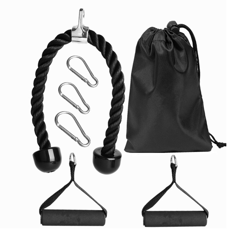 7pcs Biceps Triceps Pull Rope Training Attachment ... – Vicedeal