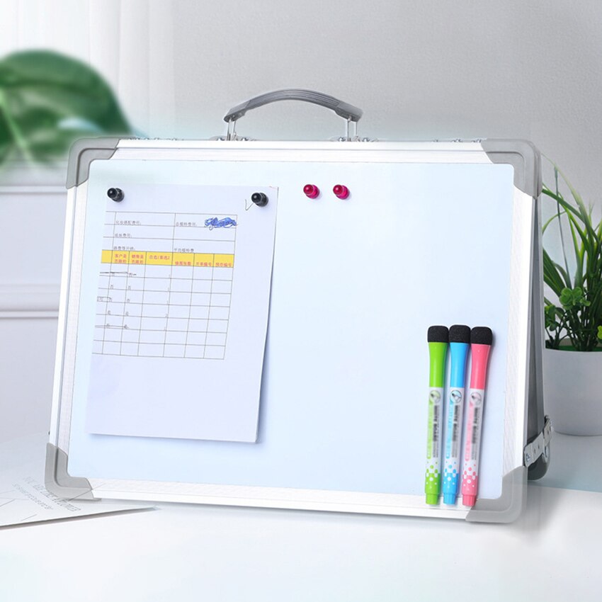30*40cm Dry Erase Whiteboard Mini Magnetic Double ... – Vicedeal