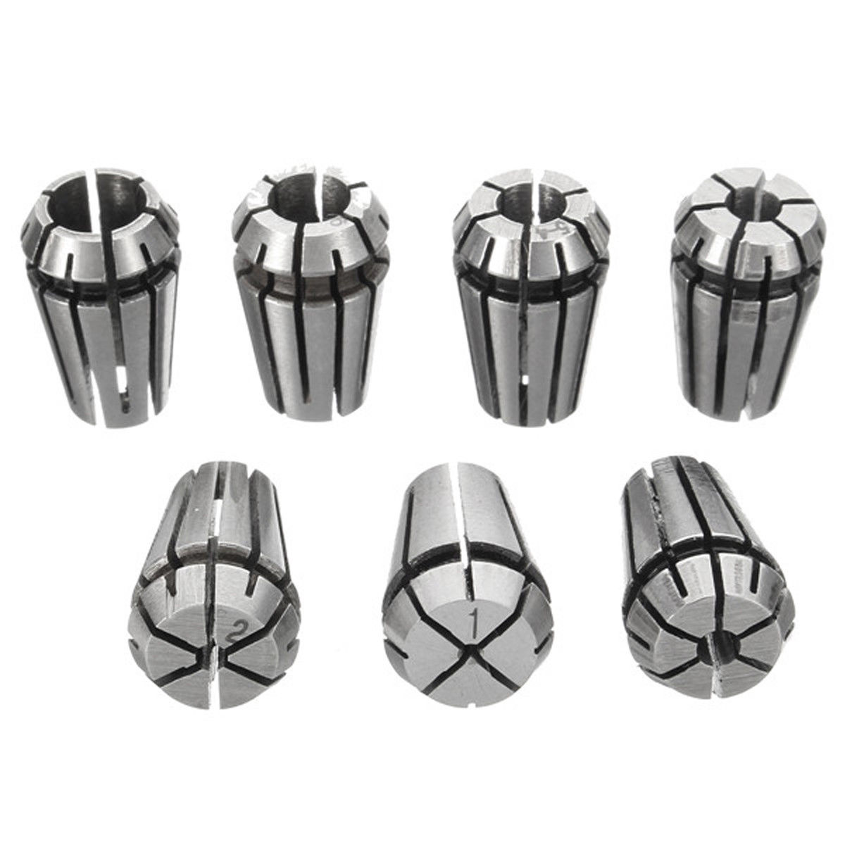 7Pcs Carbon steel ER11 1/2/3/4/5/6/7mm Spring Coll... – Grandado