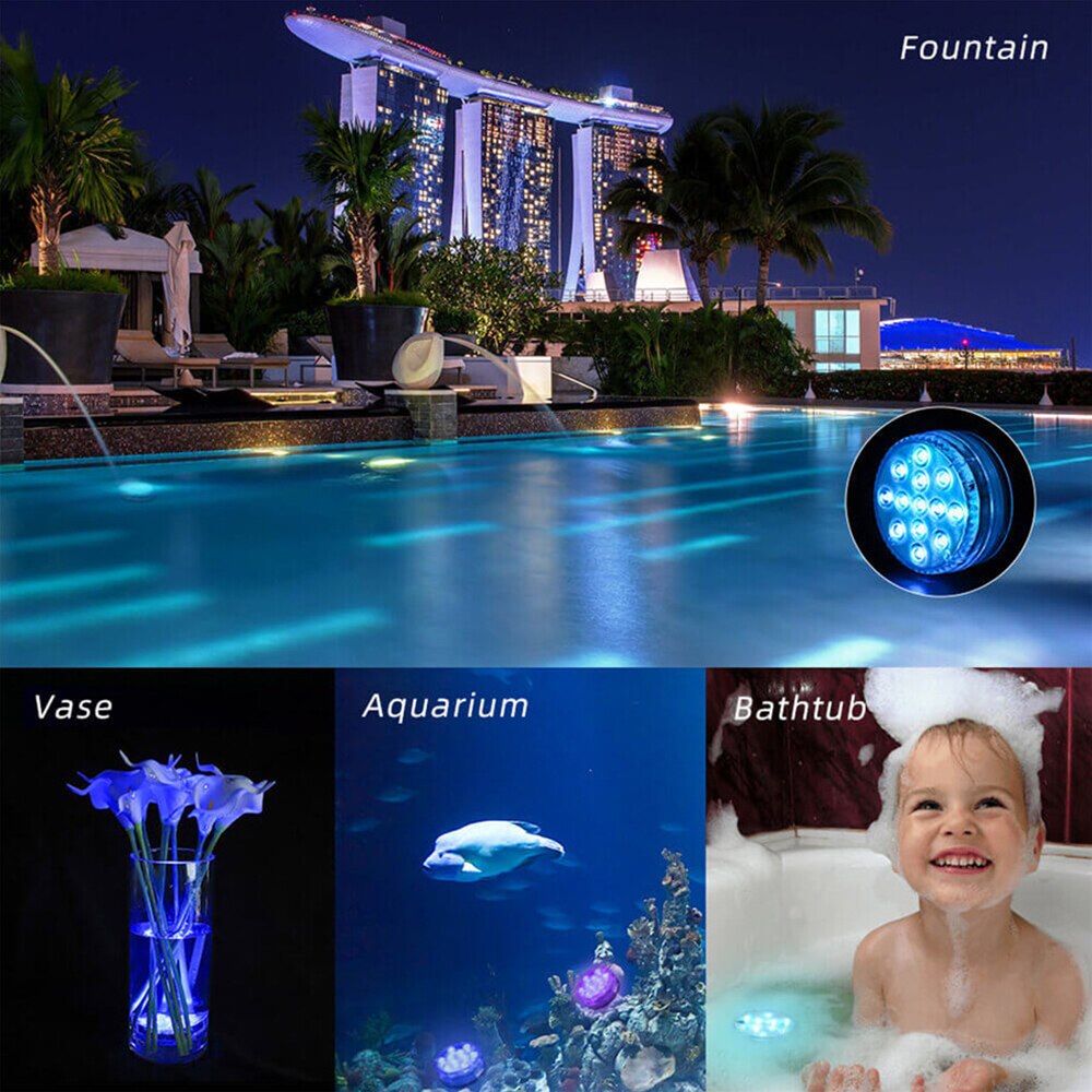 Underwater Neight Light Swimming Pool Decorative M... – Vicedeal