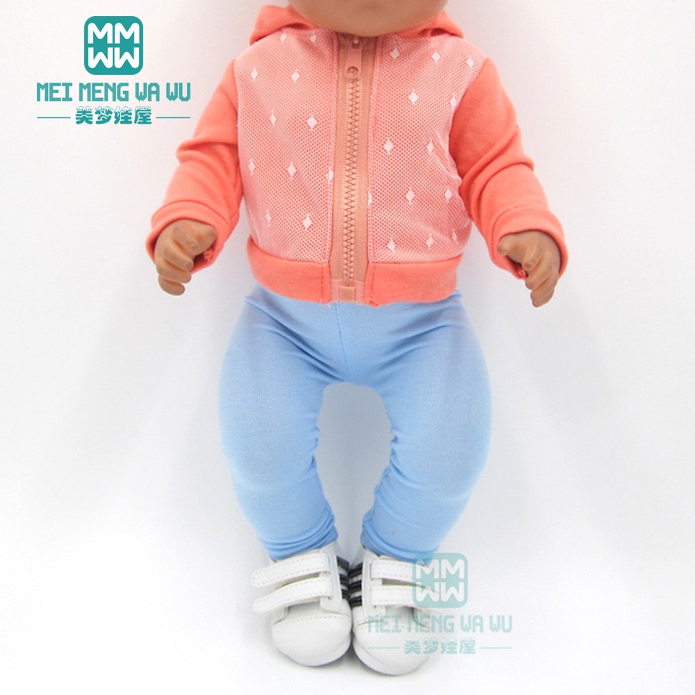 Doll clothes for 17inch 43cm baby toy born doll Ac... – Grandado