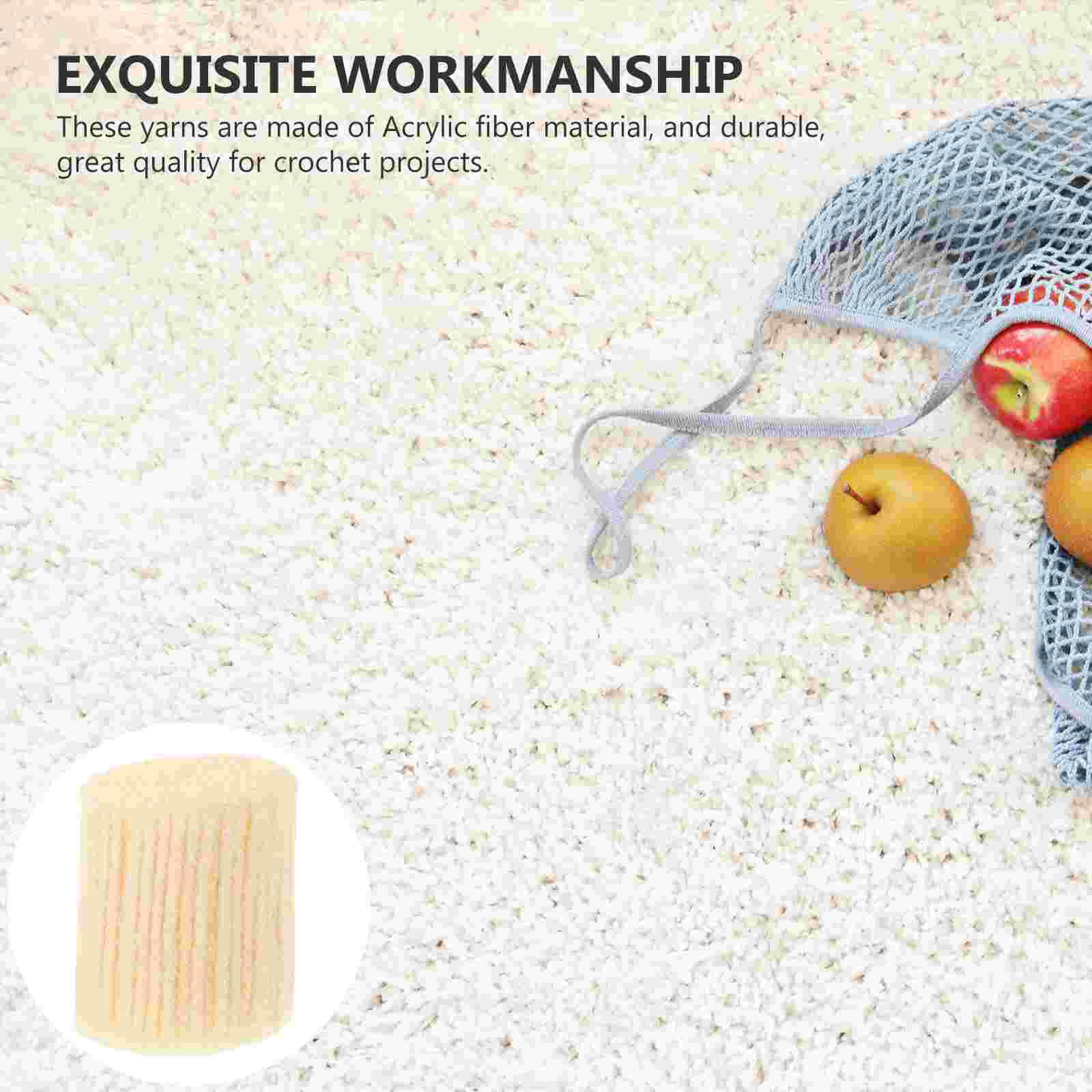 10 Rolls Yarns Yarn Sewing Knitting Tools DIY Croc... – Grandado