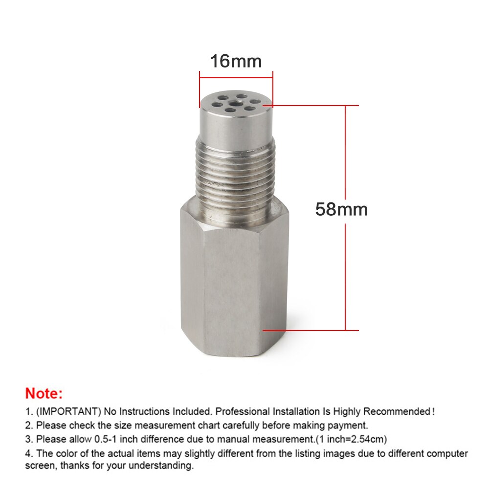 Zuurstof O2 Sensor M18X1.5 Extender Spacer Adapter... – Vicedeal