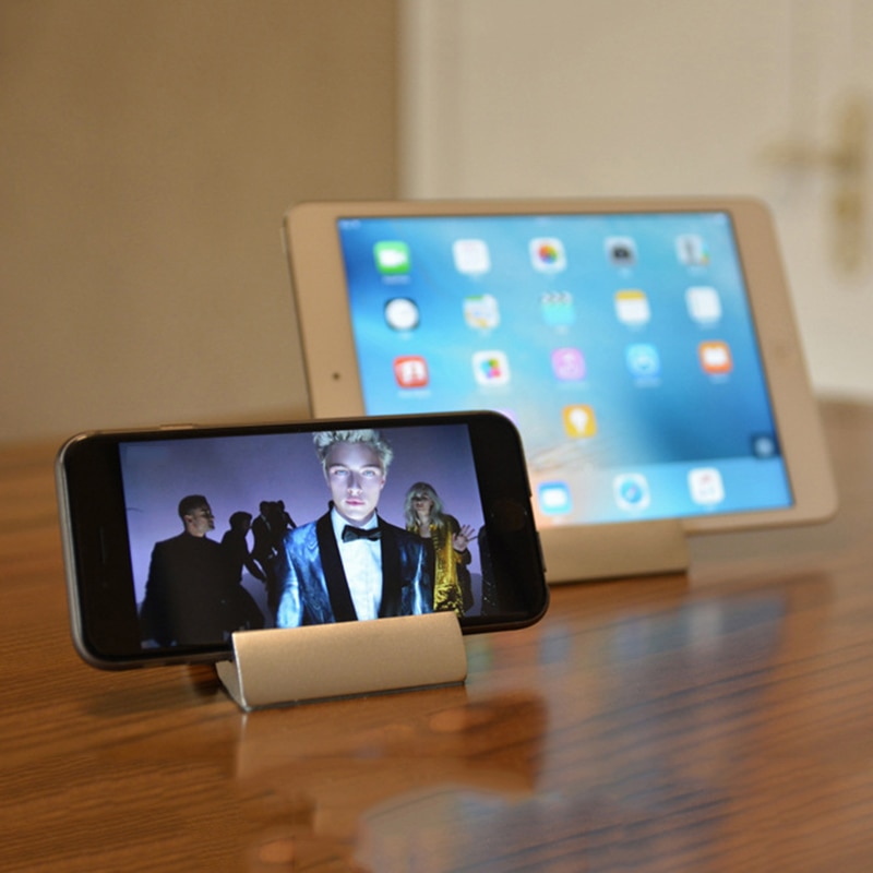 Wooden/Metal Mobile Phone Stand Universal Phone Ho... – Grandado