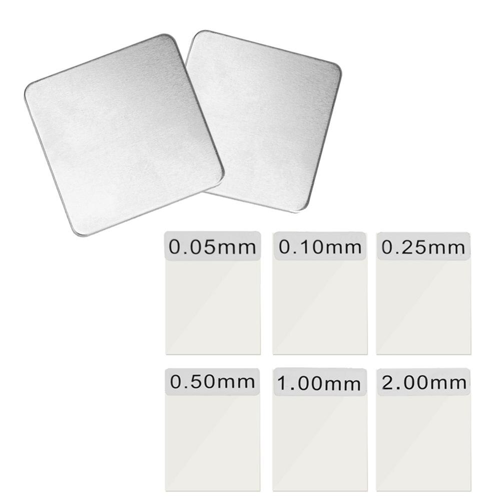 6pcs Coating Thickness Films Aluminum Iron Calibra... – Grandado