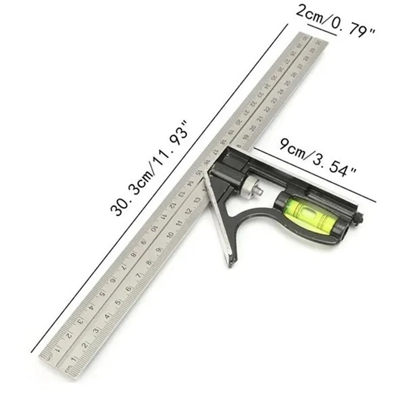 Stainless Steel T Square Angle Ruler Multifunction... – Grandado