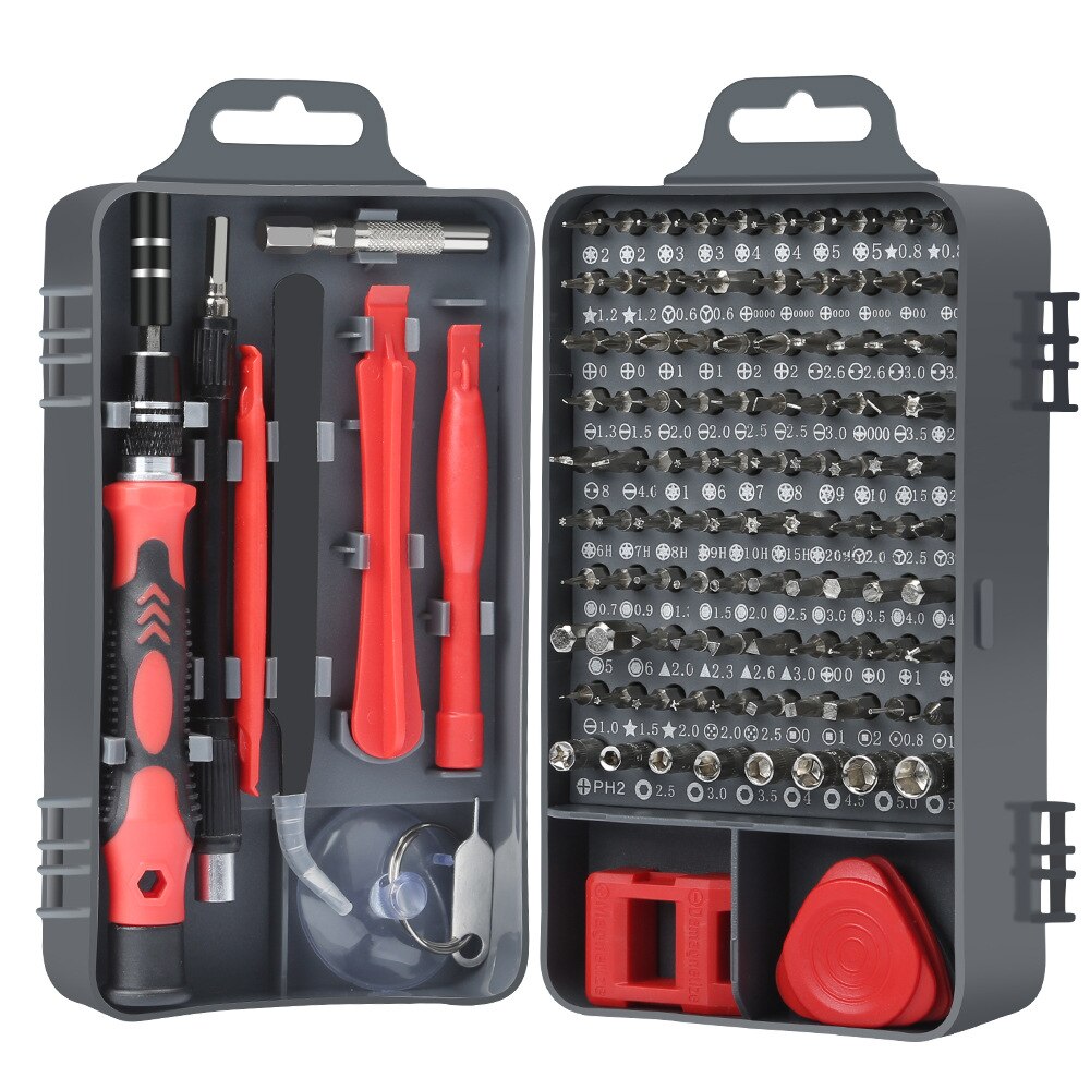 115 In 1 Schroevendraaier Set Schroevendraaier Bit... – Grandado