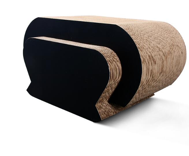 2in1 Square Cat Scratcher Fat Cat Bed Cardboard Pa... – Grandado