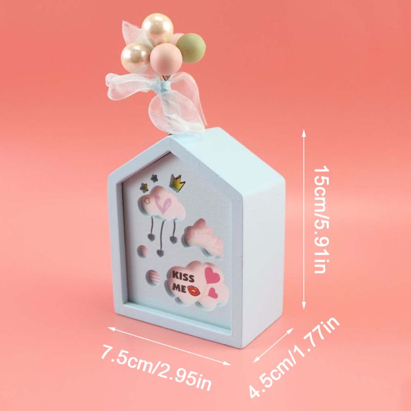 Rotating Wooden Music Box Home Bedroom Room Decora... – Vicedeal