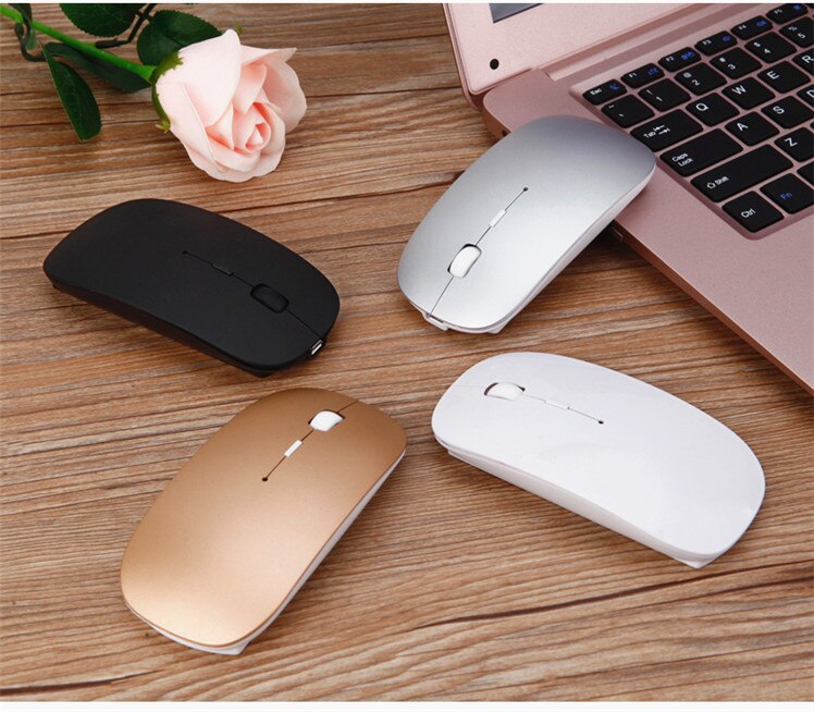 Rechargeable USB Wireless Silent Mute Gaming Mouse... – Grandado