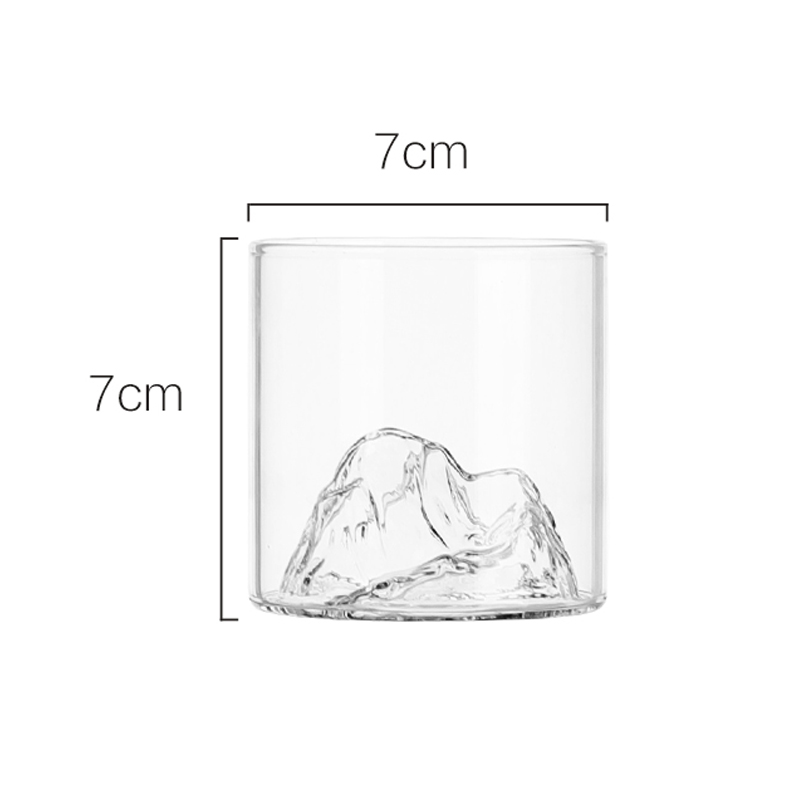 Japanese Fuji Mountain Glass Cup Heat-resistant Gl... – Vicedeal