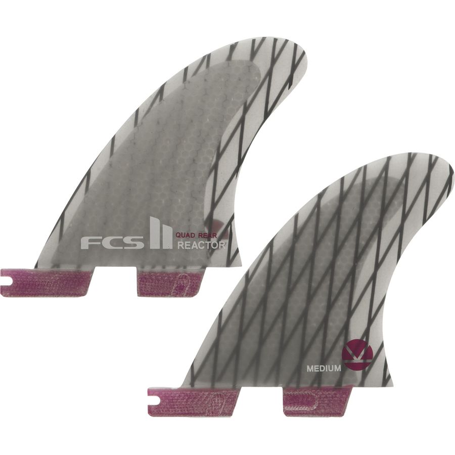 FCS II Reactor PC Carbon Quad Rear Fins (2 fin) se... – Grandado