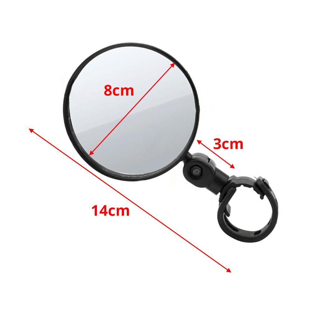 Bicycle Bike Mirrors Wide-angle Convex Mirror Cycl... – Grandado