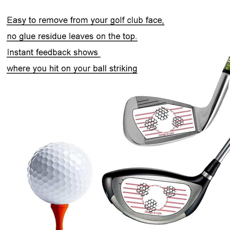 Golf Impact Tape 125 Irons and 125 Woods Ball Hitt... – Vicedeal