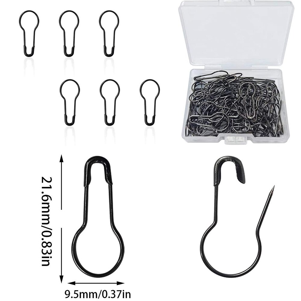 100Pcs 21mm Small Metal Gourd Safety Pins Bulb Pin... – Grandado