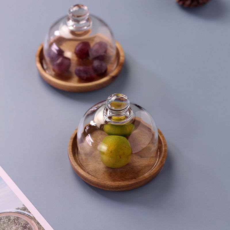 4 stücke Einfache Holz Mini Nachtisch Obst Lagerun... – Grandado