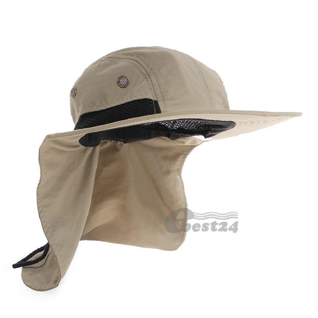 Outdoor Unisex Sun Protect Caps Bucket Hat Solid C... – Vicedeal